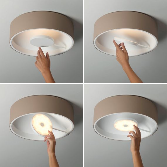 Innovative Design Deckenleuchte mit dimmbaren LED